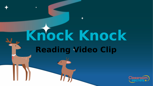 Year 3 Knock, Knock! Animated Christmas Poem | Teaching Resources