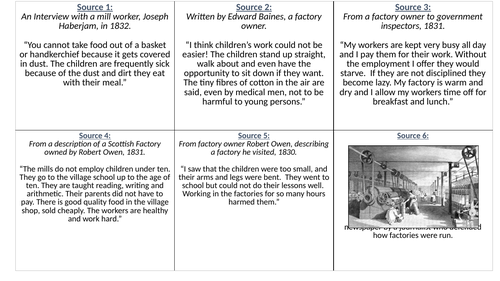 Child Labour during the Industrial Revolution | Teaching Resources