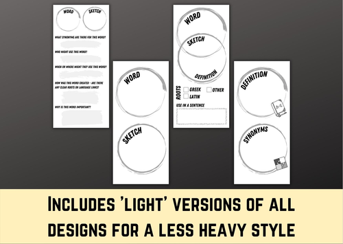 PRINTABLE New Vocabulary Bookmarks for Any Topic | Teaching Resources