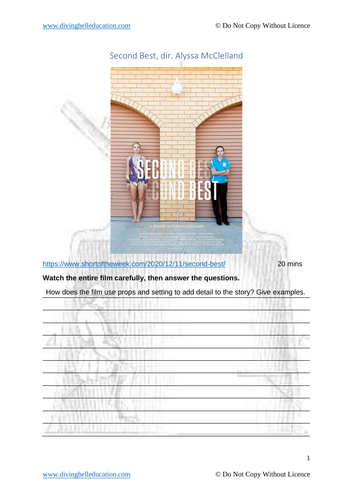 Short Film Study: Questions for 'Second Best' dir. Alyssa McClelland ...