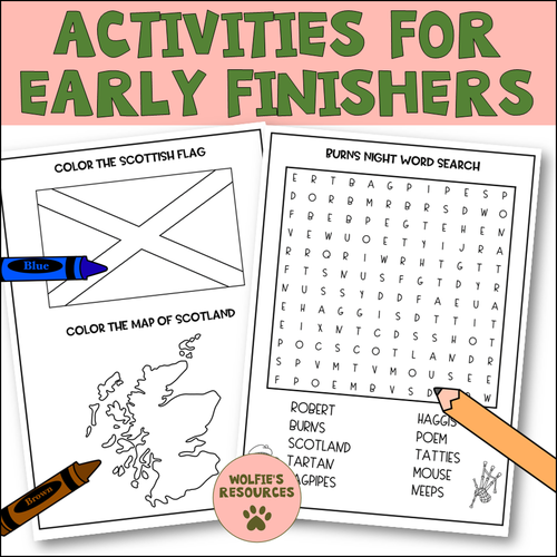 Robert Burns and Burns Night KS1 Scotland | Teaching Resources