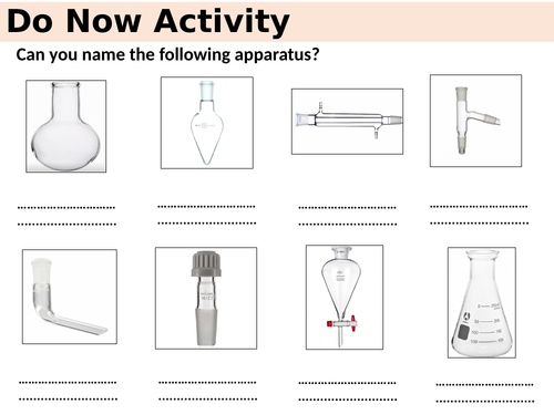 Practical Skills for Organic Synthesis (Yr12) | Teaching Resources