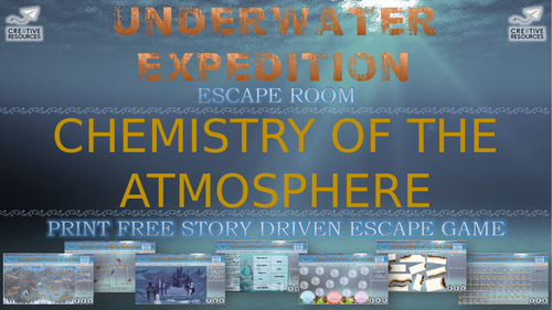 Chemistry Escape Quiz - End of Term | Teaching Resources