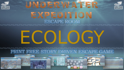 Ecology Escape Quiz - End of Term | Teaching Resources