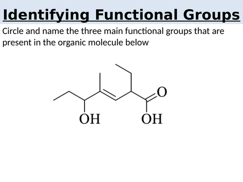 Synthetic Routes in Organic Synthesis (Yr12) | Teaching Resources