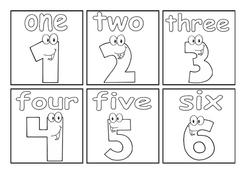 Early Years Number Tracing Cards | Teaching Resources