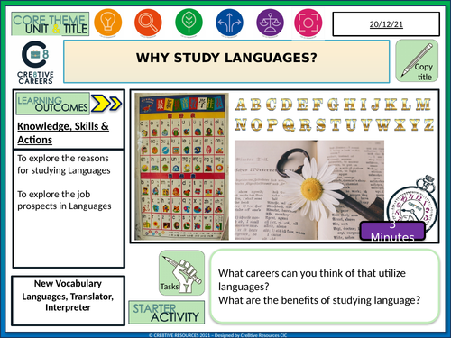 Why Study MFL Languages - Options session | Teaching Resources