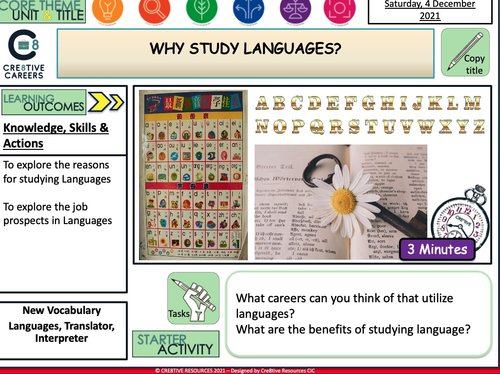 Why Study MFL Languages - Options session | Teaching Resources