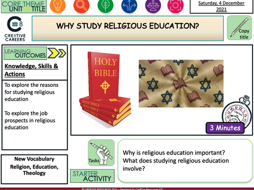 Why study Religious education | Teaching Resources