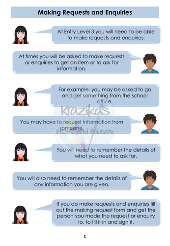 English Functional Skills - Entry Level 3 - Speaking and Listening ...