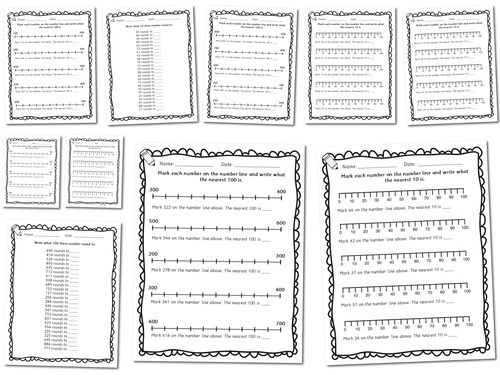 Year 3 LKS2 Maths - Rounding to the nearest 10 and 100 | Teaching Resources