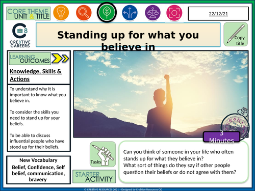 Standing up for your beliefs | Teaching Resources
