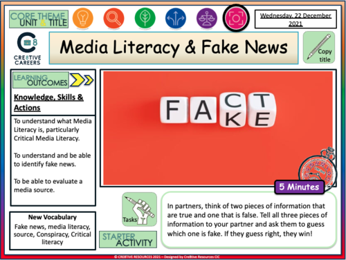 Fake News - Citizenship Lesson | Teaching Resources