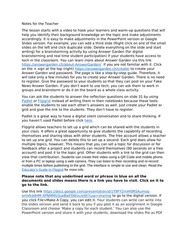 How to Spot Fake News | Teaching Resources