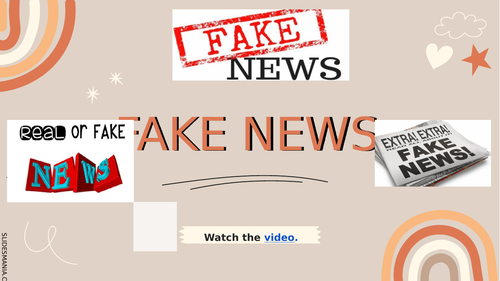 How to Spot Fake News | Teaching Resources