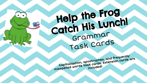 Grammar Task Cards | Teaching Resources