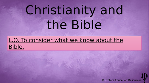KS2 Christianity and The Bible RE Unit - 5 Outstanding Lessons ...