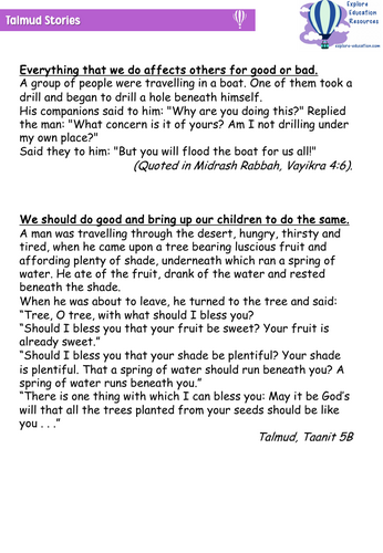 KS2 Why is the Torah Important to Jewish People? RE Unit - 5 Lessons ...