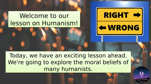 KS2 HUMANISM RE Unit - 6 Outstanding Lessons | Teaching Resources