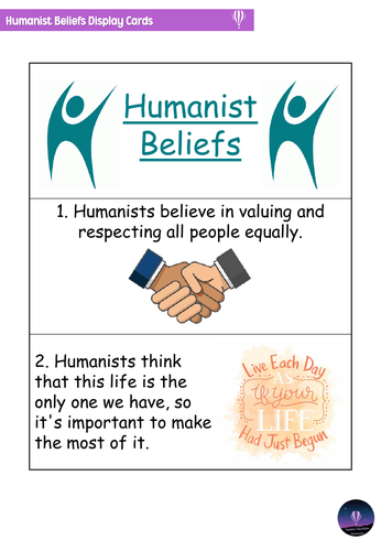 KS2 HUMANISM RE Unit - 6 Outstanding Lessons | Teaching Resources
