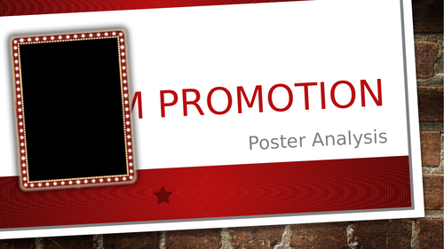 Year 9 Media Studies: Film Marketing | Teaching Resources