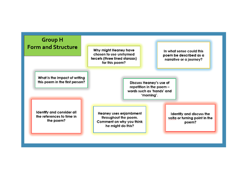 Teaching English: Poetry Unit - Seamus Heaney's 'Mid-Term Break ...