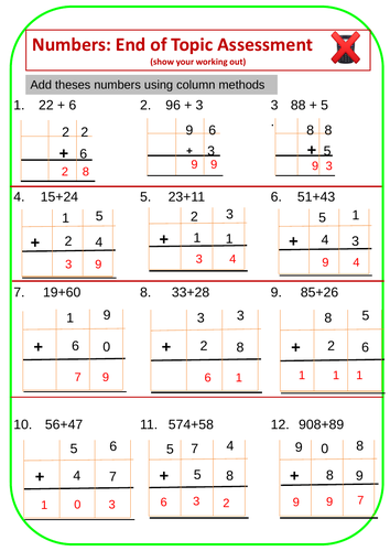 Revising Whole Numbers: whole lessons: ppt, worksheet and answer sheet ...
