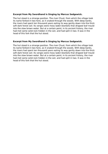 UKS2 (Y5 / Y6) Writing unit - narrative - based on novel: Wild Boy (T4W ...