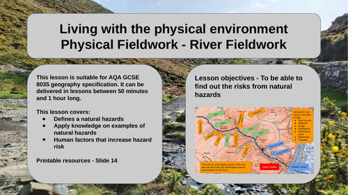GCSE Geography -Virtual River fieldwork [5 lessons & Workbook ...