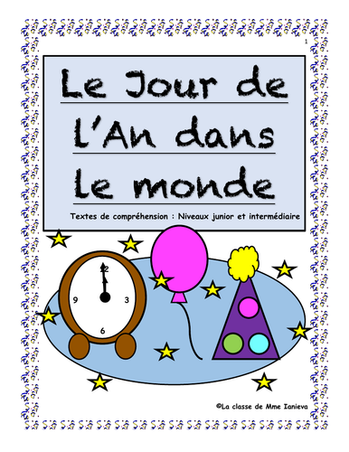 Le Jour de l'An dans le monde | Teaching Resources