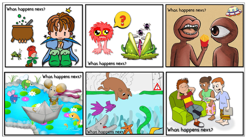 What happens next? Story Starter Cards EYFS /KS1 | Teaching Resources
