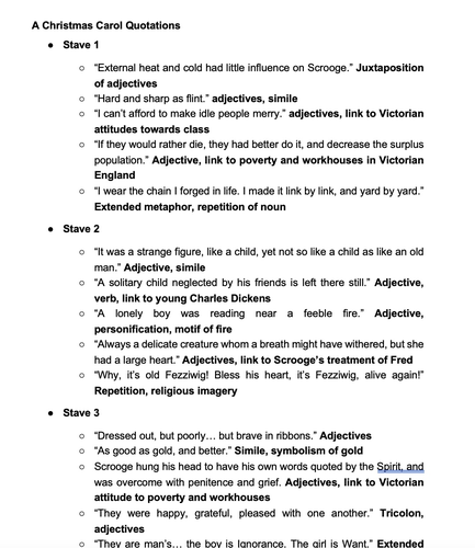 A Christmas Carol | Teaching Resources