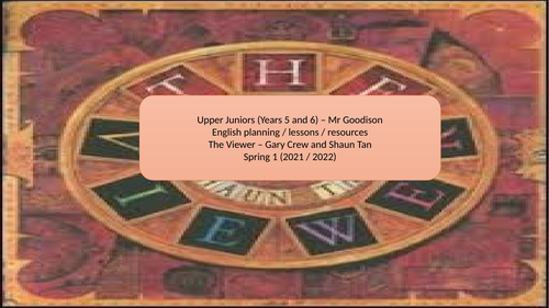 The Viewer - Gary Crew and Shaun Tan | Teaching Resources
