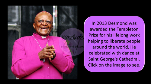 Desmond Tutu | Teaching Resources