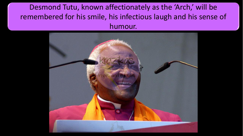 Desmond Tutu | Teaching Resources