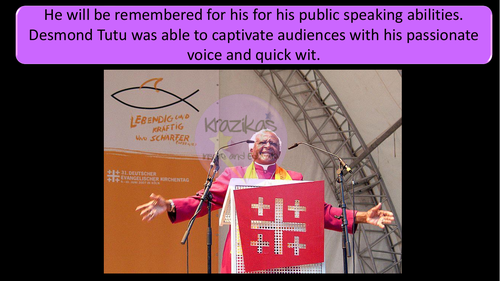 Desmond Tutu | Teaching Resources