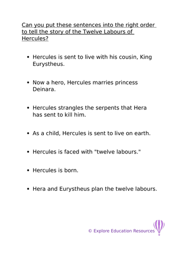 Roman Myths Writing Unit – LKS2 (Years 3 & 4) - Outstanding English ...