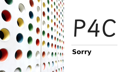 P4C Lesson - What does 'sorry' mean? | Teaching Resources P4C Lesson - What does 'sorry' mean? | Teaching Resources