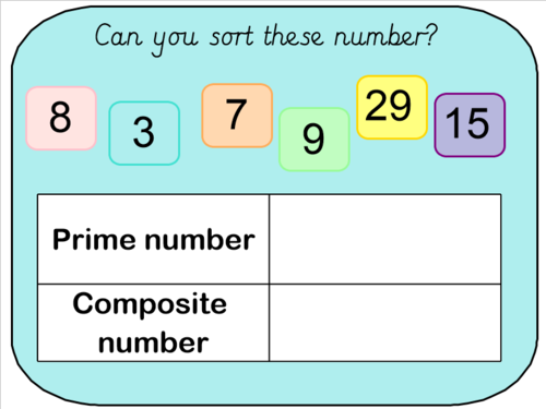 Prime Numbers | Teaching Resources