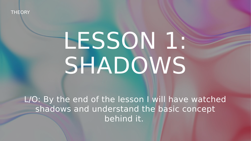 GCSE Dance- Shadows (Theory & Practical PowerPoint) | Teaching Resources