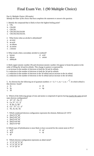 FULL YEAR TEST PACKAGE grade 12 chemistry (20 ASSESSMENTS WITH ANSWERS ...