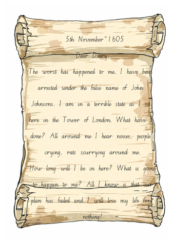 Gunpowder plot - english focus - year 2 | Teaching Resources