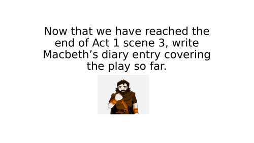 Macbeth Act 1 resources | Teaching Resources