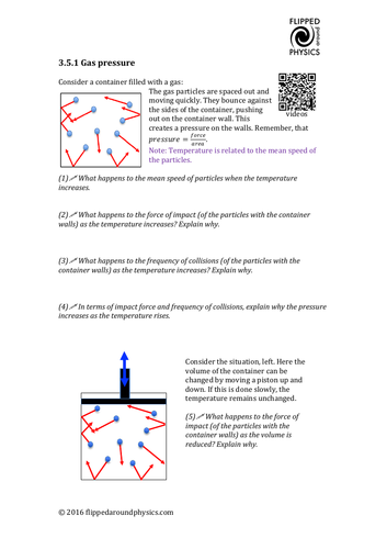 Gas pressure | Teaching Resources
