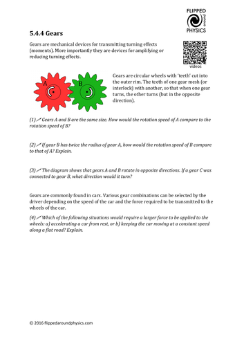 Gears | Teaching Resources