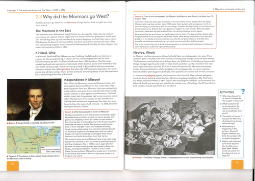 Remote Learning - Why did the Mormons go West? - GCSE American West | Teaching Resources
