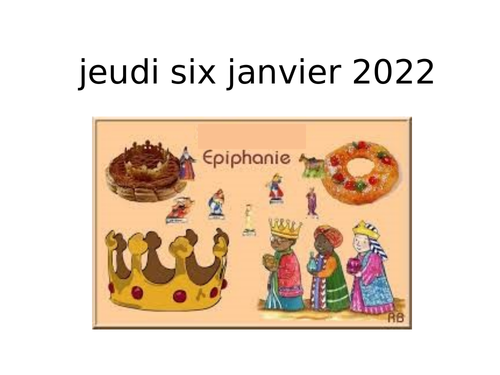 La galette des rois / Epiphany | Teaching Resources