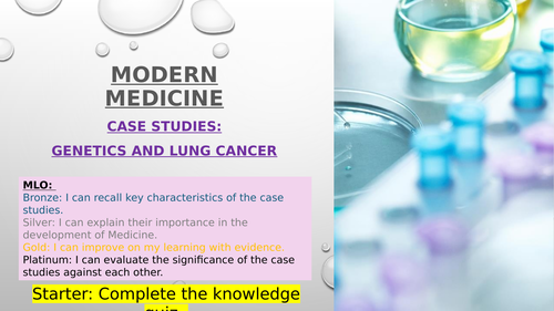 GCSE Edexcel Modern Medicine Revision - Genetics and Lung Cancer ...