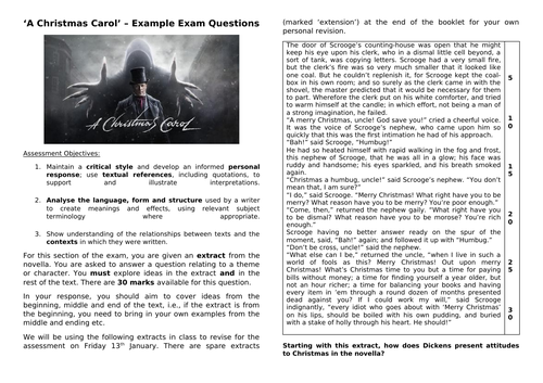 'A Christmas Carol' - Full Scheme with Tier 2 Vocab | Teaching Resources