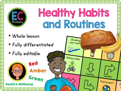 Healthy Habits - Routines KS1 | Teaching Resources